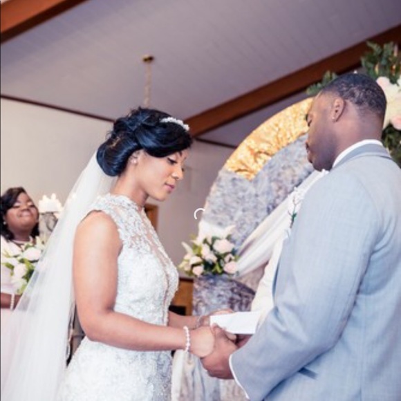 Stephen Yearick | Dresses | Stephen Yearick White Form Fitting Wedding ...